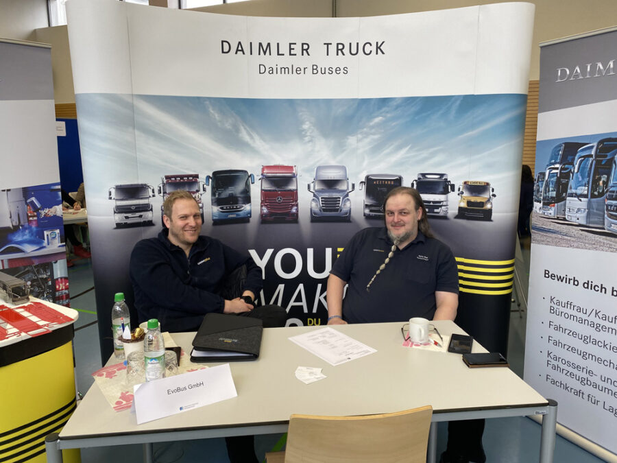 Bewerbungsforum an der Max Mannheimer Mittelschule