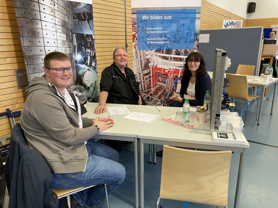 Bewerbungsforum an der Max Mannheimer Mittelschule